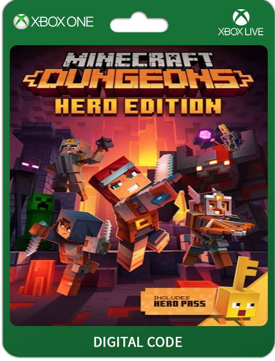 Minecraft: Dungeons (Hero Edition) digital for XONE, Xbox One S, XONE X ...