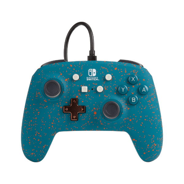 PowerA Enhanced Wired Controller for Nintendo Switch (Teal Speckle) for ...