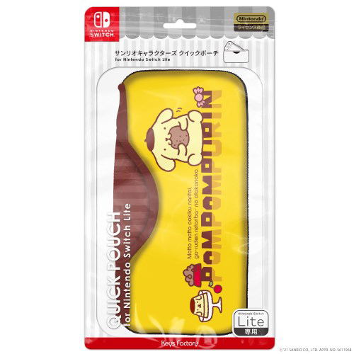 Sanrio Quick Pouch for Nintendo Switch Lite (Pompompurin) for Nintendo ...