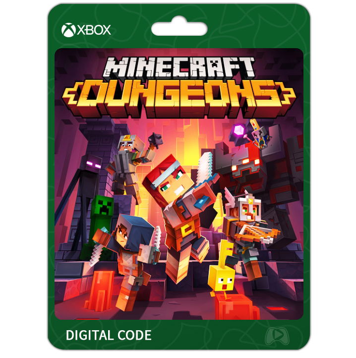 Minecraft: Dungeons digital for XONE, Xbox One S, XONE X, XSX, XSS