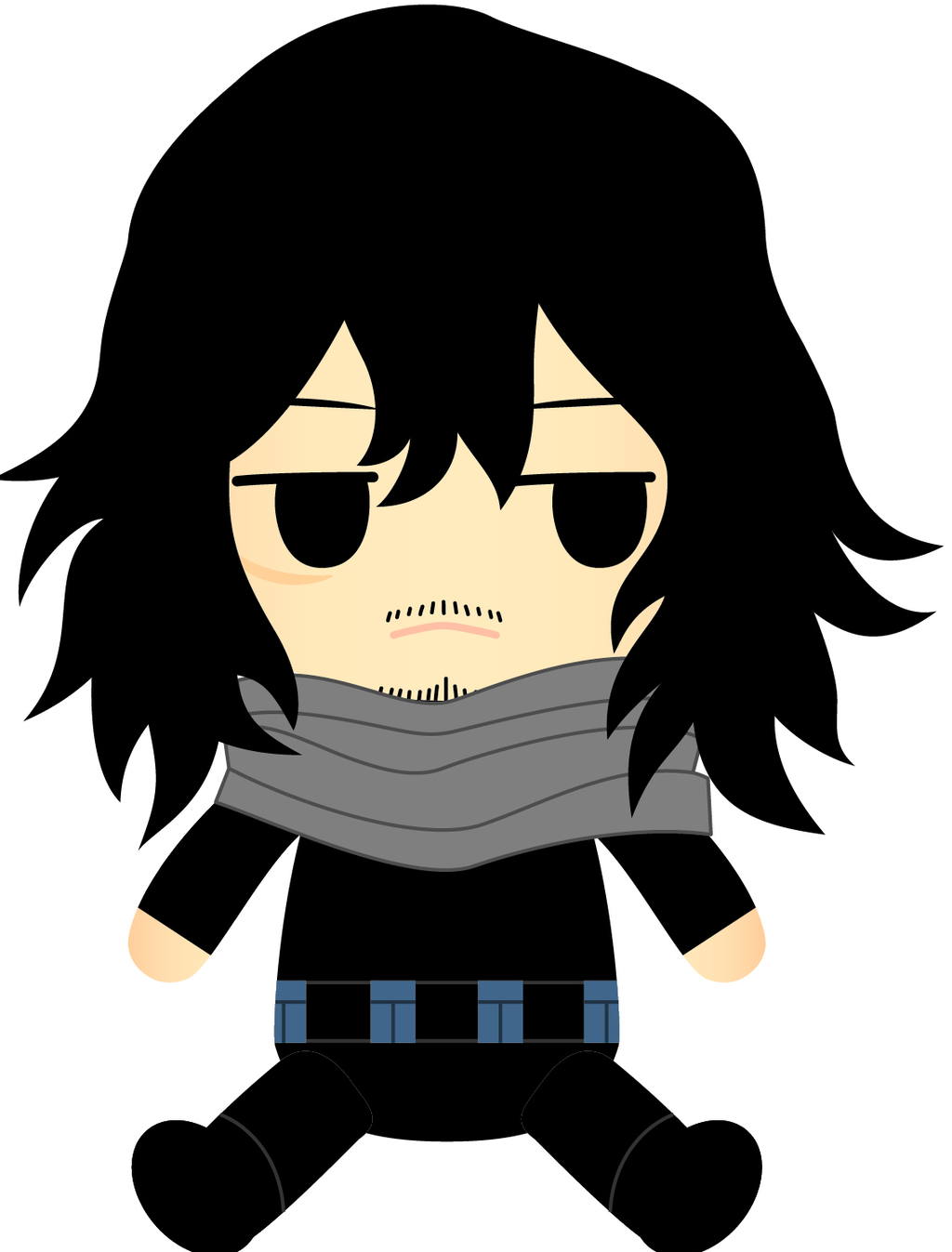 My Hero Academia Kimi to Friends Plush: Aizawa