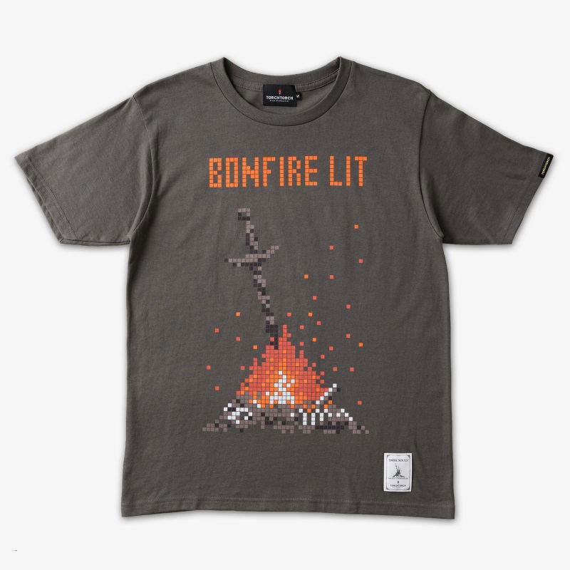 Dark Souls Torch Torch T-shirt Collection Encore: 8bit Bonfire 2021 Ver ...