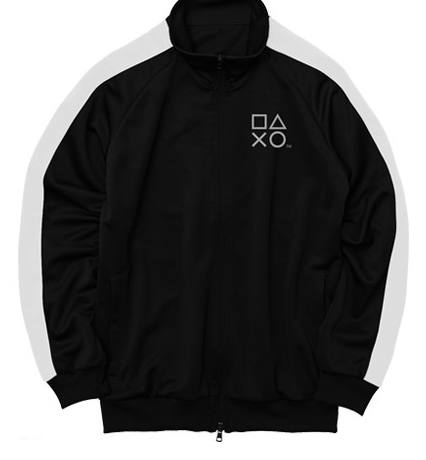 PlayStation Jersey Ver.3: PlayStation Black x White (L Size)