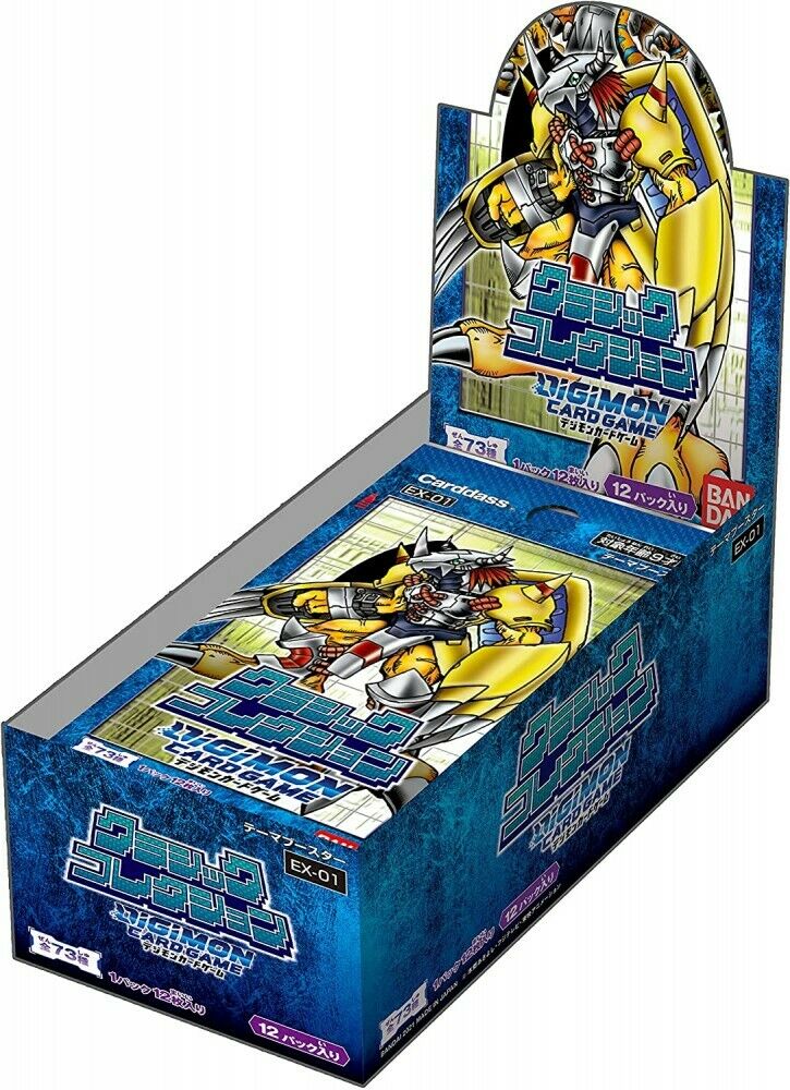 Digimon Card Game Theme Booster Classic Collection EX-01 (Set of 12 Packs)