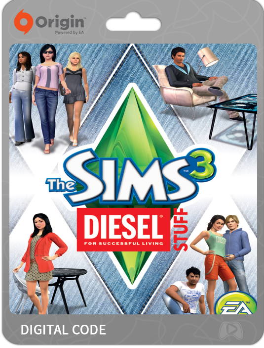 The Sims 3: Diesel Stuff Pack (DLC) Origin DLC digital for Windows
