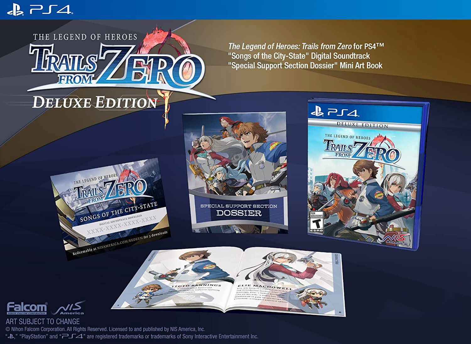 The Legend of Heroes: Trails from Zero [Deluxe Edition] for PlayStation 4