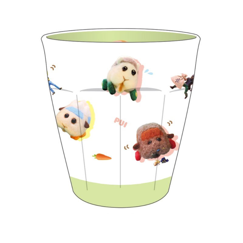 Pui Pui Molcar: Pattern Melamine Cup