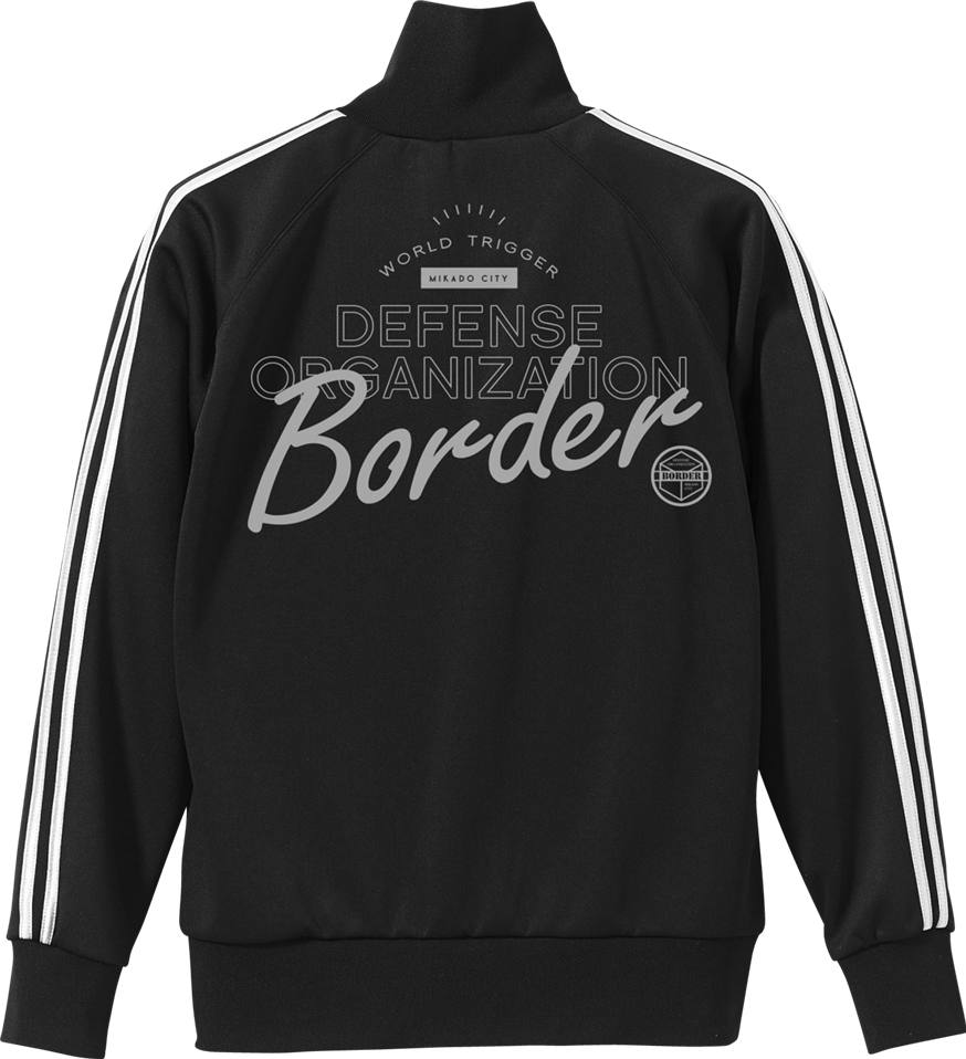 World Trigger: Border Defense Agency - Border Jersey Black x White (L Size)