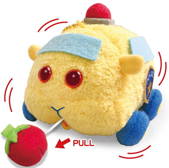 Pui Pui Molcar: Police Molcar - Buruburuzu Plush Mascot