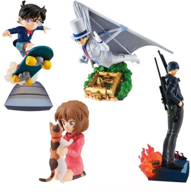 Detective Conan SECRET SCENE BOX Vol. 1 Petitrama Series (Set of 4 Pieces)