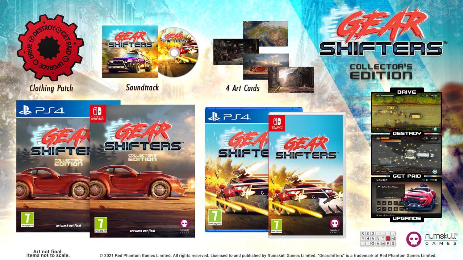 Gearshifters [Collector's Edition] for Nintendo Switch