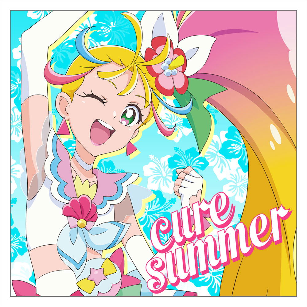Tropical-Rouge! Pretty Cure - Cure Summer Cushion Cover