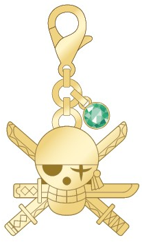 One Piece - Roronoa Zoro Mask Charm