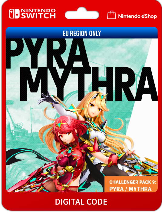 Super Smash Bros Ultimate: Pyra Mythra Min Challenger Pack 9 (DLC ...