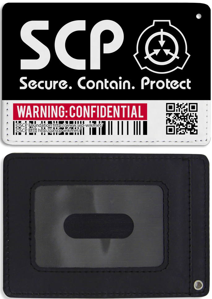 Scp Foundation Full Color Pass Case