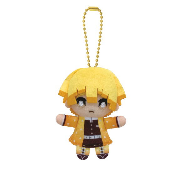 Demon Slayer: Kimetsu no Yaiba Plush Keychain: Agatsuma Zenitsu