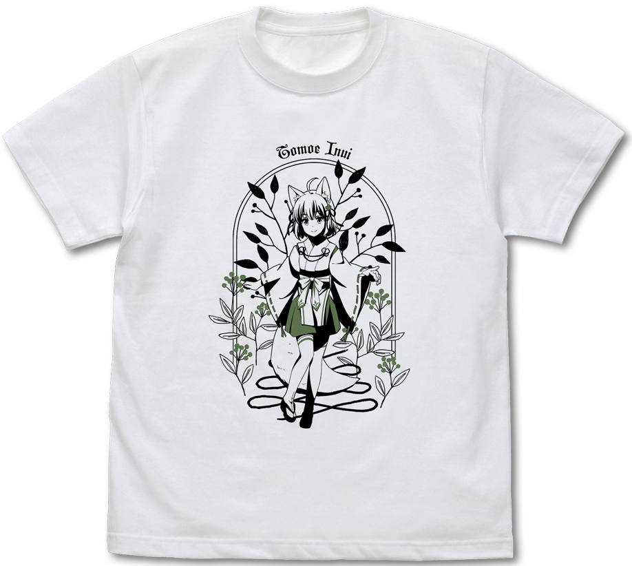 How A Realist Hero Rebuilt The Kingdom: Tomoe Inui T-shirt White (L Size)