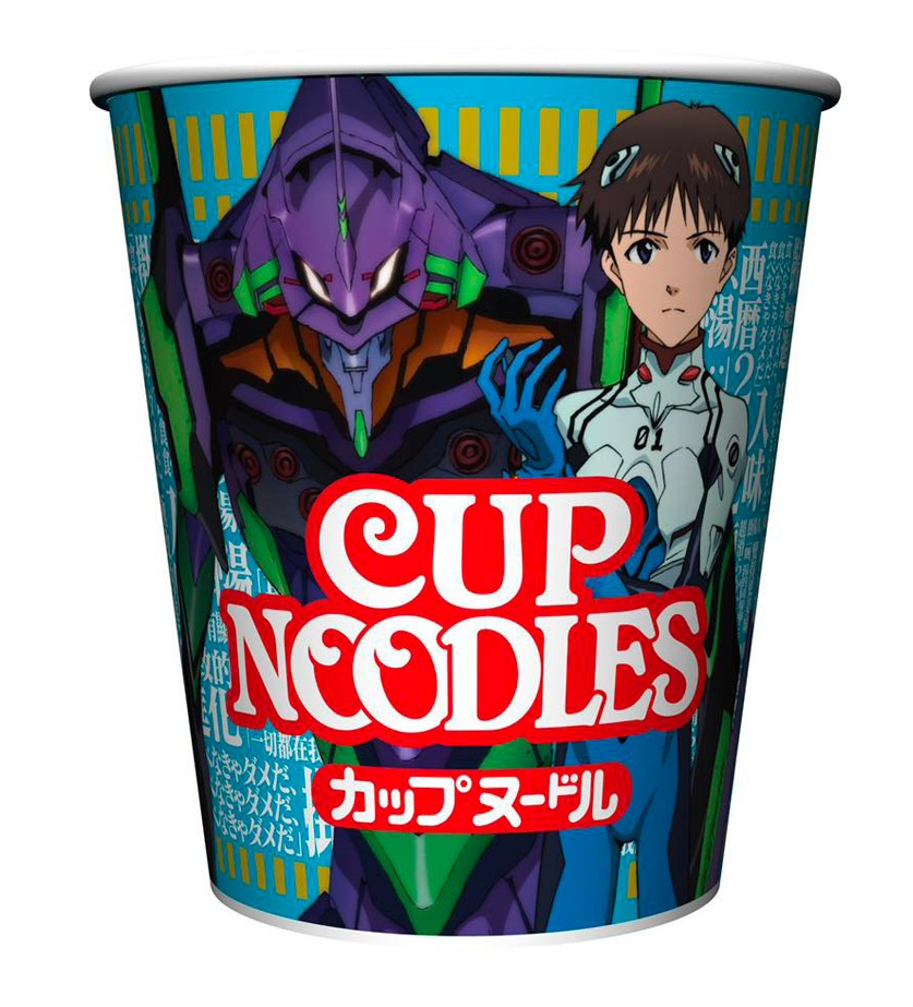 Nissin Cup Noodles: Neon Genesis Evangelion - Shinji Ikari Seafood ...