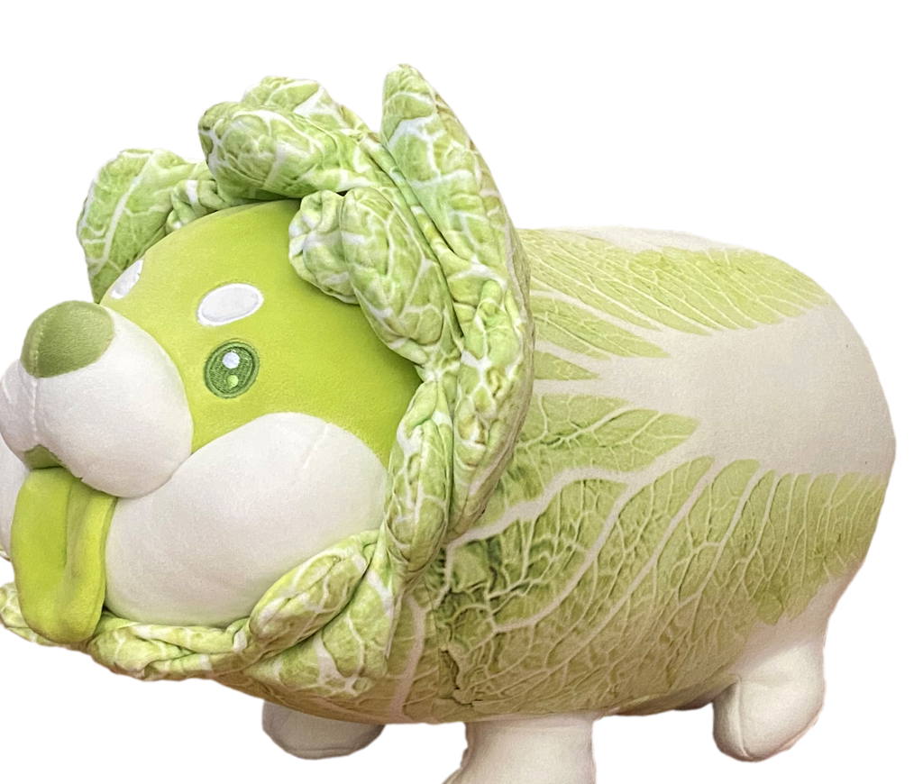 Vegetable Fairy Series Plush: Cabbage Dog 30cm (Re-run)