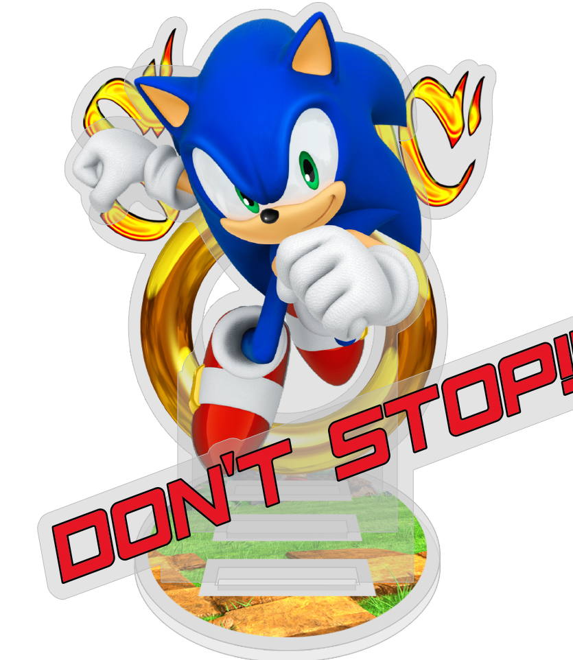 Sonic The Hedgehog Acrylic Stand