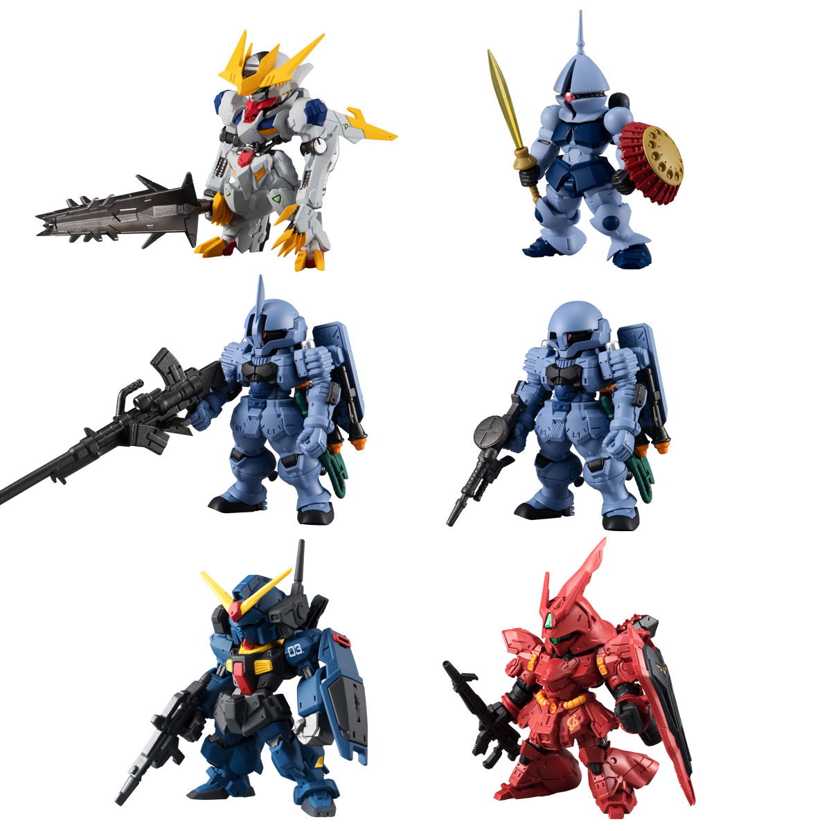 Mobile Suit Gundam Unicorn: FW Gundam Converge 10th Anniversary #Selection 01 (Set of 10 Packs)