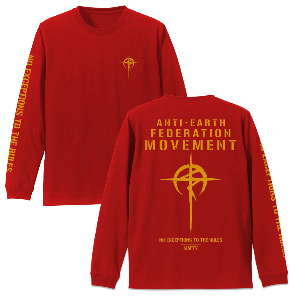Mobile Suit Gundam: Hathaway's Flash - Mafty Rib Long Sleeve T-shirt ...