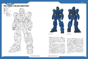 Master Archive Mobile Suit RX-79BD Blue Destiny Battlefield Blue