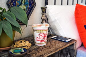 Cup Noodle 50th Anniversary Cup Noodle Humidifier Book