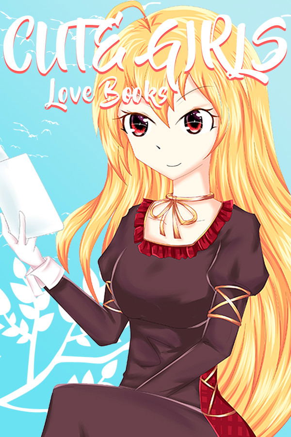 Cute Girls Love Books STEAM digital for Windows