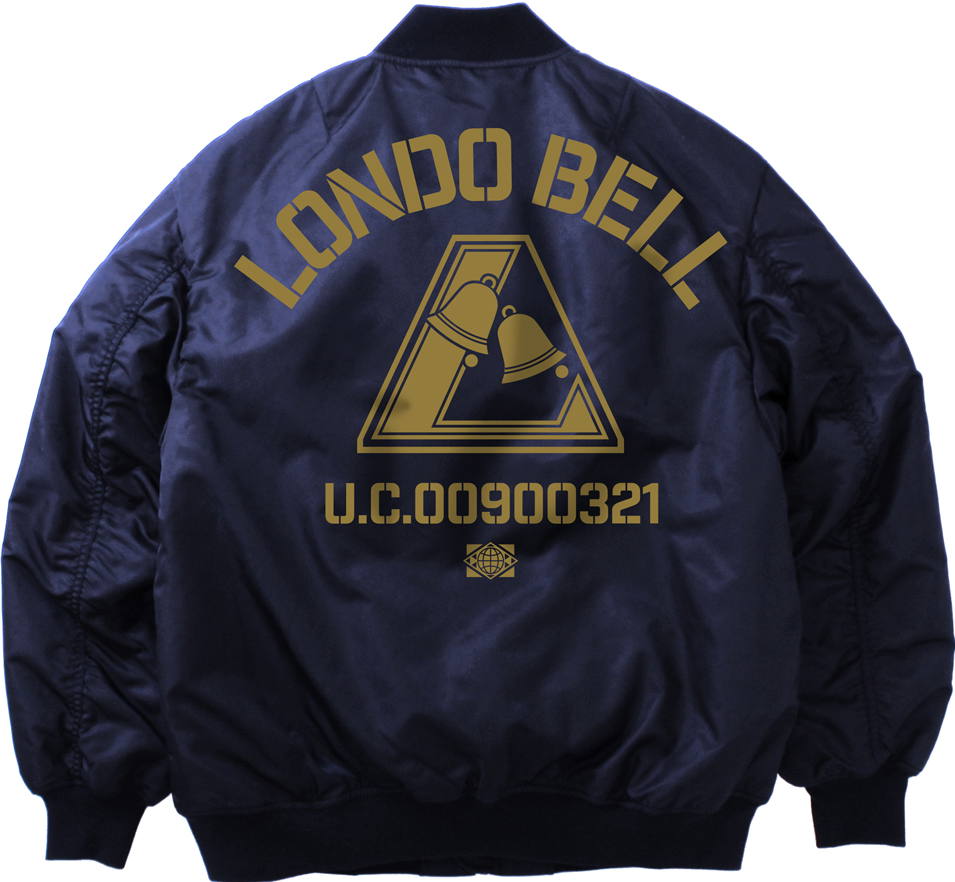Mobile Suit Gundam Unicorn: Londo Bell MA-1 Jacket Navy (M Size)