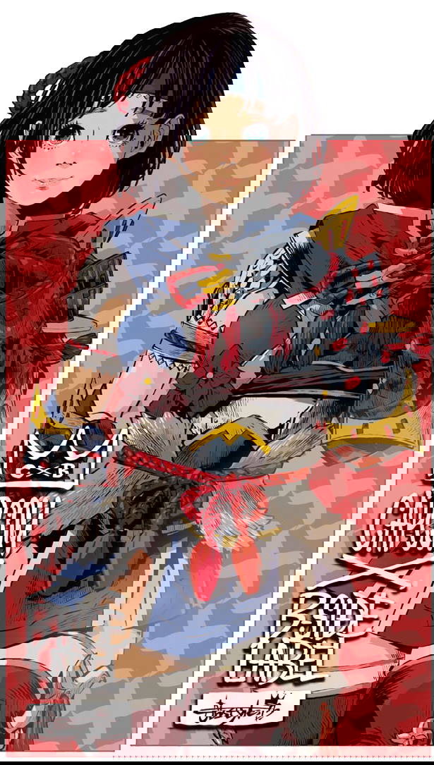 Capcom x B-Side Label Sticker Capcom Girl Kamura No Hunter