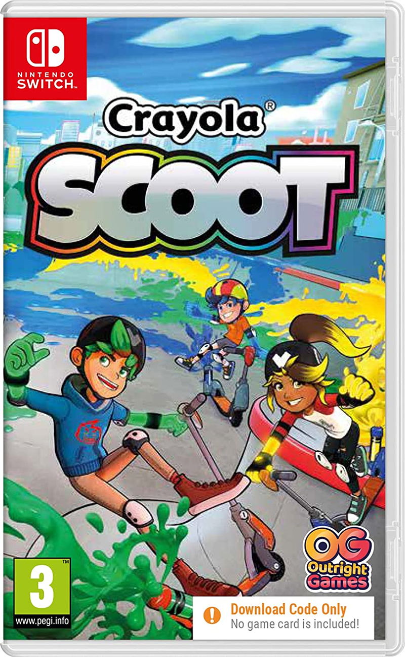 Crayola Scoot (Code in a box) for Nintendo Switch, Nintendo Switch 2