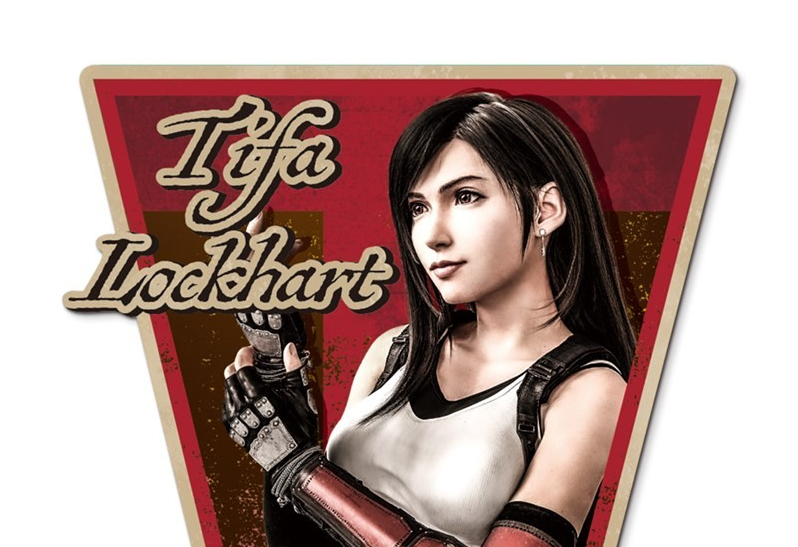 Final Fantasy VII Remake Character Sticker Tifa Lockhart