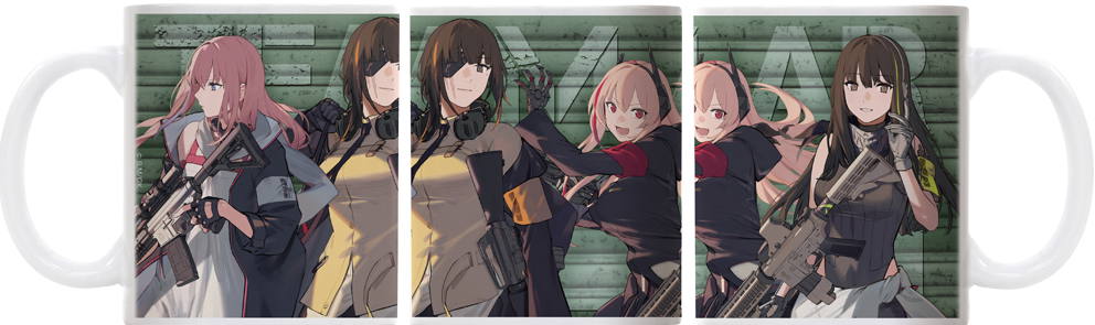 Girls' Frontline - AR Squad Full Color Mug