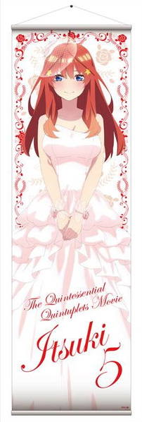 The Quintessential Quintuplets Movie Big Wall Scroll: Itsuki Wedding Dress