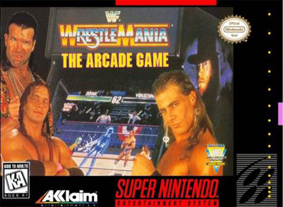 WWF WrestleMania: The Arcade Game for Super Famicom / SNES