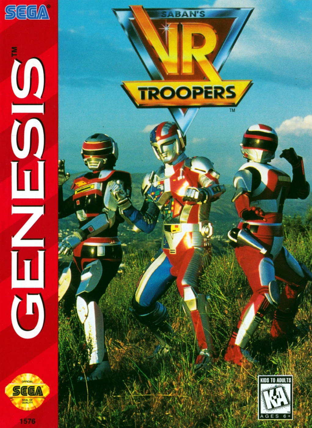 VR Troopers for Sega Mega Drive / Sega Genesis