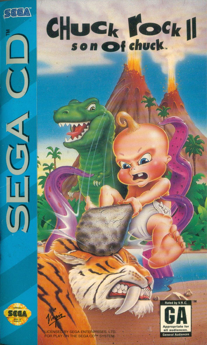 Chuck Rock II: Son Of Chuck for Sega Mega Drive / Sega Genesis