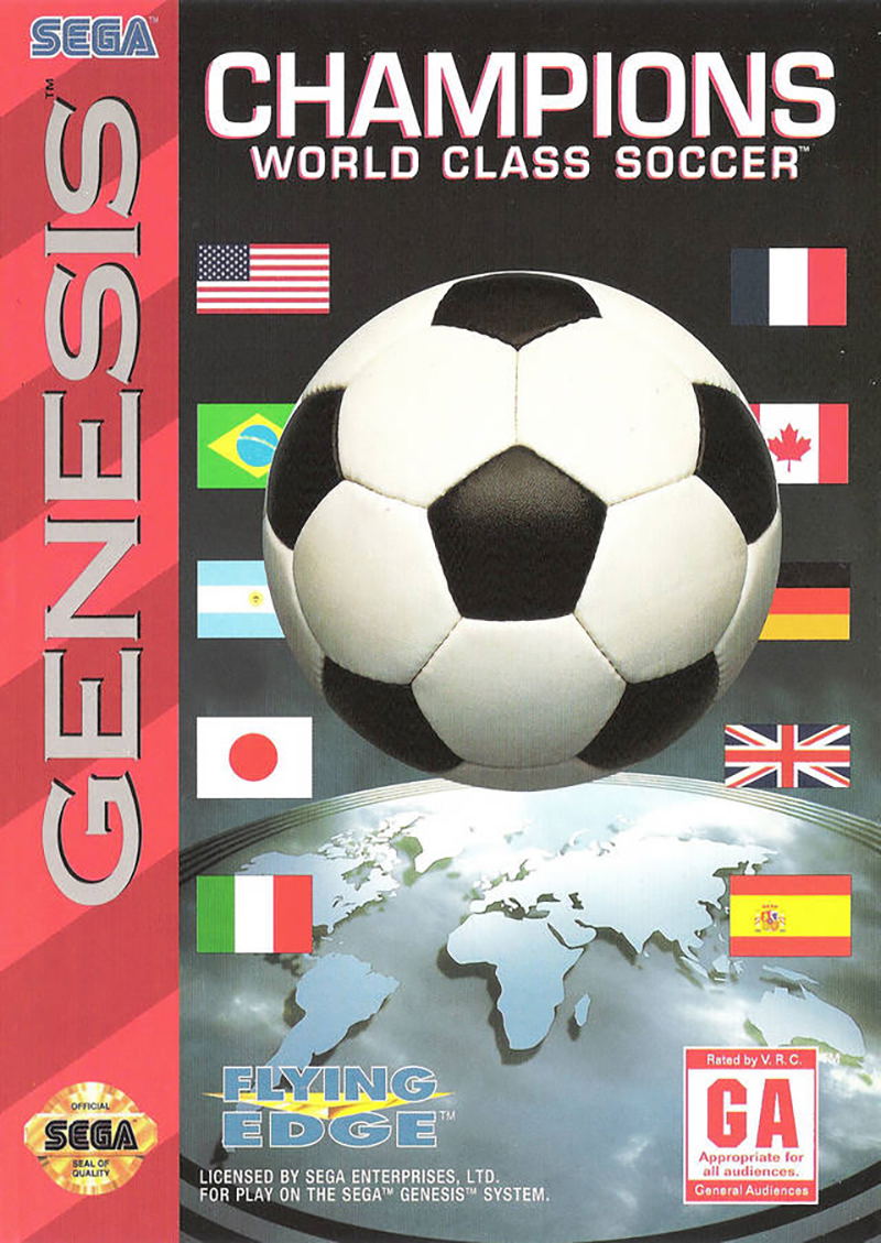 Champions World Class Soccer for Sega Mega Drive / Sega Genesis