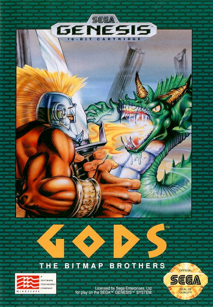 Gods for Sega Mega Drive / Sega Genesis