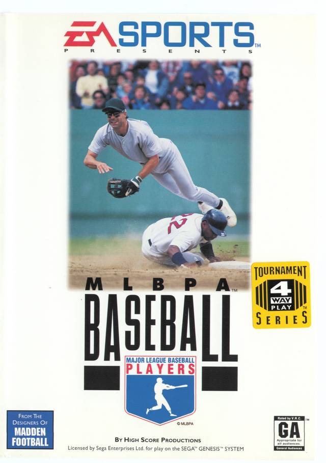 MLBPA Baseball for Sega Mega Drive / Sega Genesis