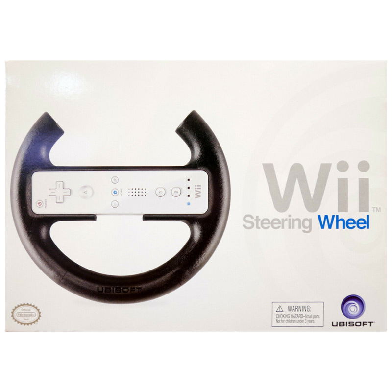 Ubisoft Steering Wheel for Nintendo Wii for Nintendo Wii