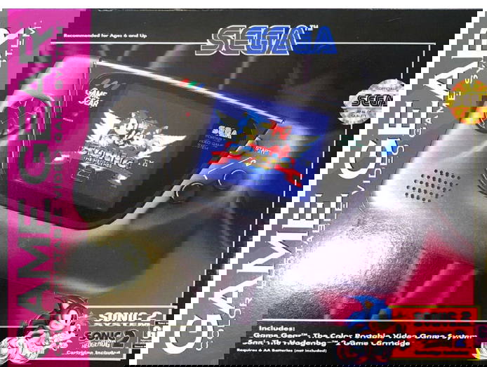 Game Gear Console - Sonic the Hedgehog 2