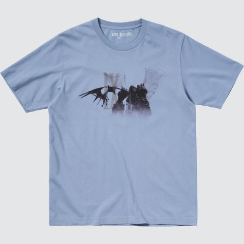 UT Final Fantasy 35th Anniversary - Final Fantasy IX T-shirt Blue (M Size)