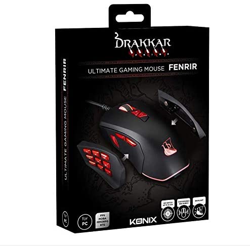 Konix Drakkar Prime Fenrir Gaming Mouse for Windows