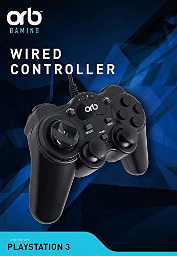 ORB Gaming Wired Controller for PlayStation 3 for PlayStation 3