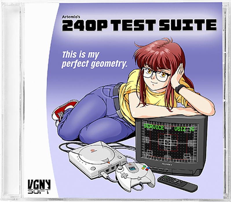 240P TEST SUITE for Dreamcast