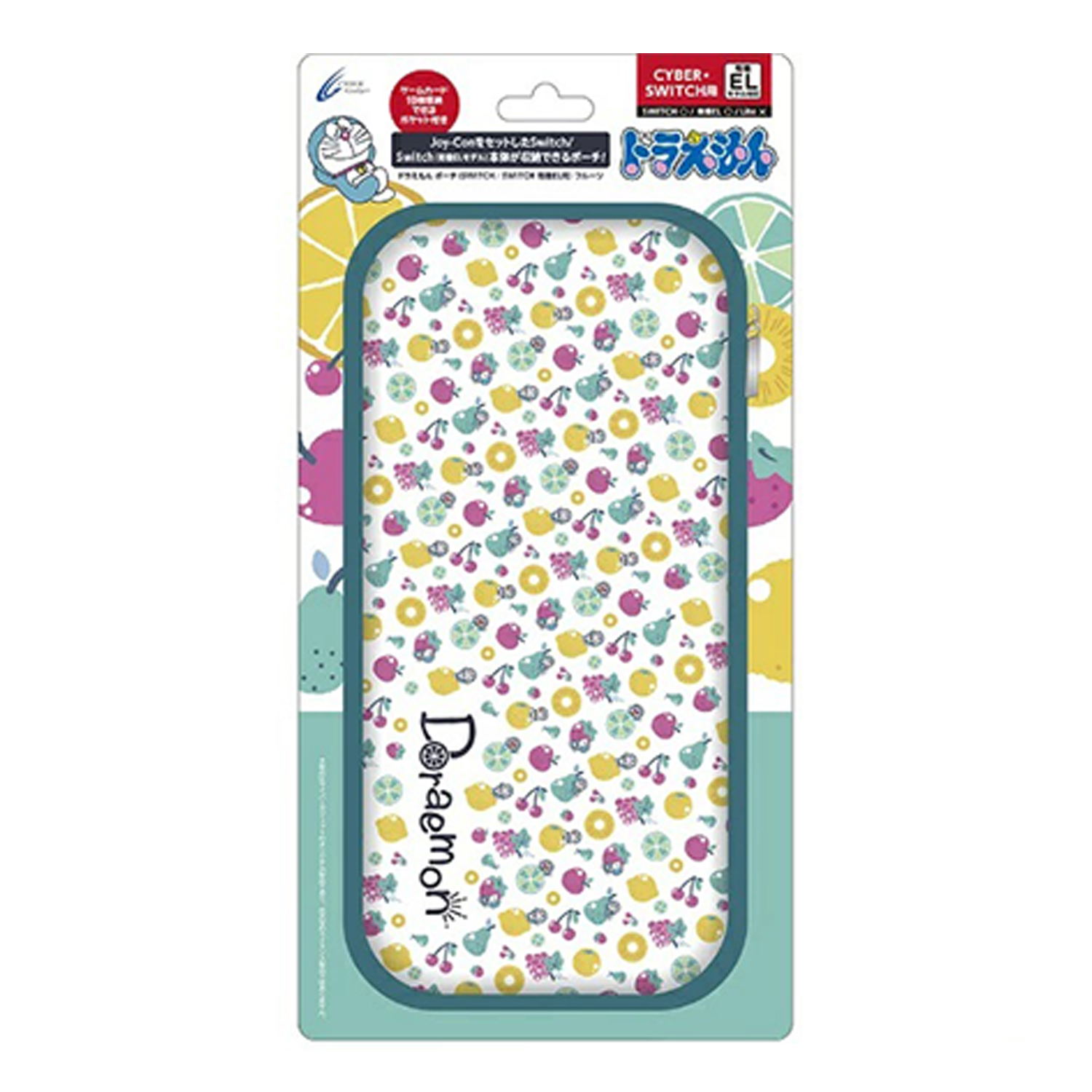 Doraemon Pouch for Nintendo Switch OLED Model (Fruit) for Nintendo Switch