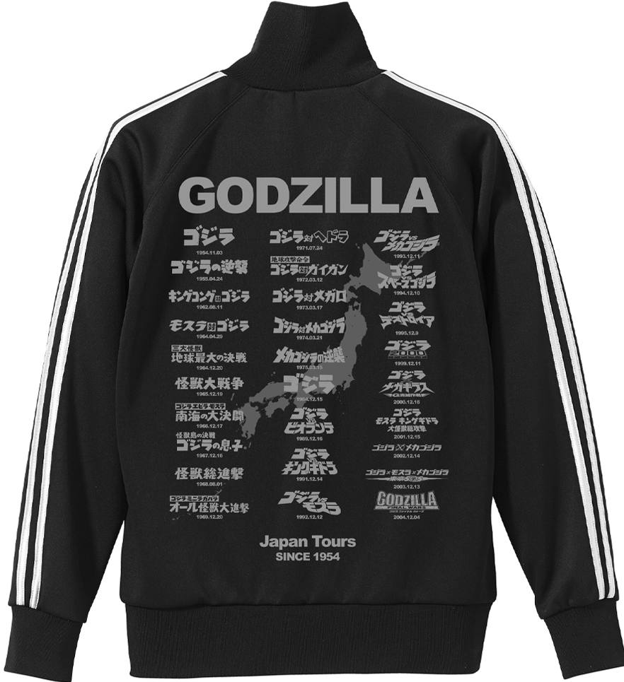 Godzilla - Godzilla Tour Jersey Black x White (M Size)