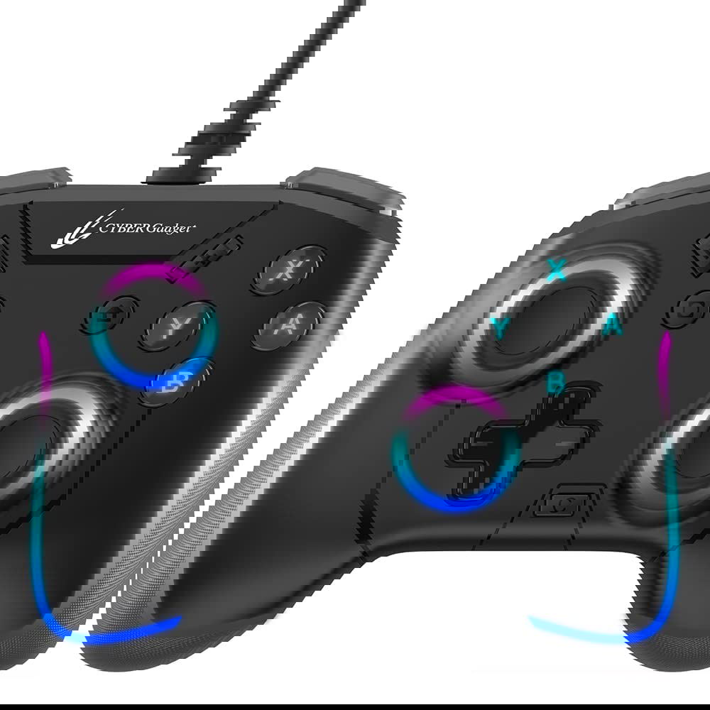 Cyber Gadget Wired Gaming Controller Mini HG for Nintendo Switch (Black) for Windows, Nintendo ...